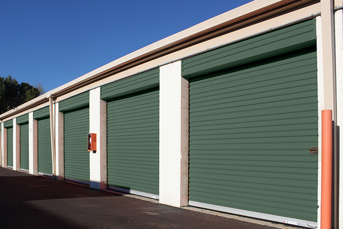 Steel Self-Storage Roll-Up Doors - Wind Rated 650 Series | DBCI